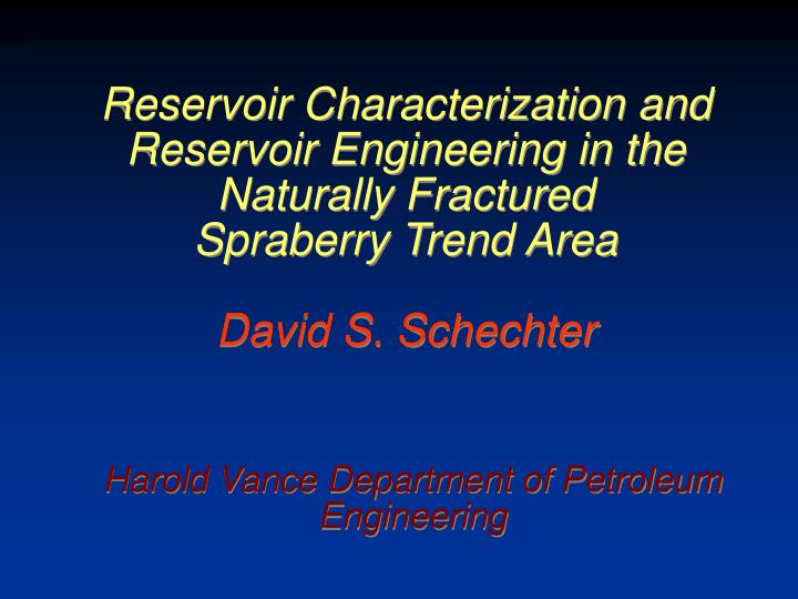 PPT - David S. Schechter PowerPoint Presentation, free download - ID ...