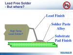PPT - “ The Impact of Lead Free Solder on PCB Test & Inspection ...