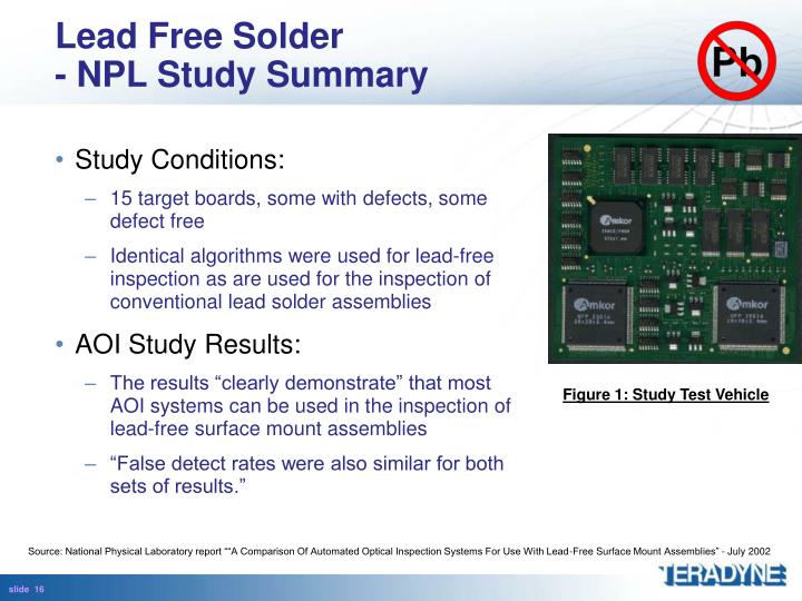 PPT - “ The Impact of Lead Free Solder on PCB Test & Inspection ...