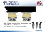 PPT - “ The Impact of Lead Free Solder on PCB Test & Inspection ...