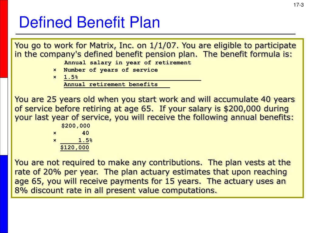 PPT Employer Is Committed To Specified Retirement Benefits PPT Employer Is Committed To Specified Retirement Benefits