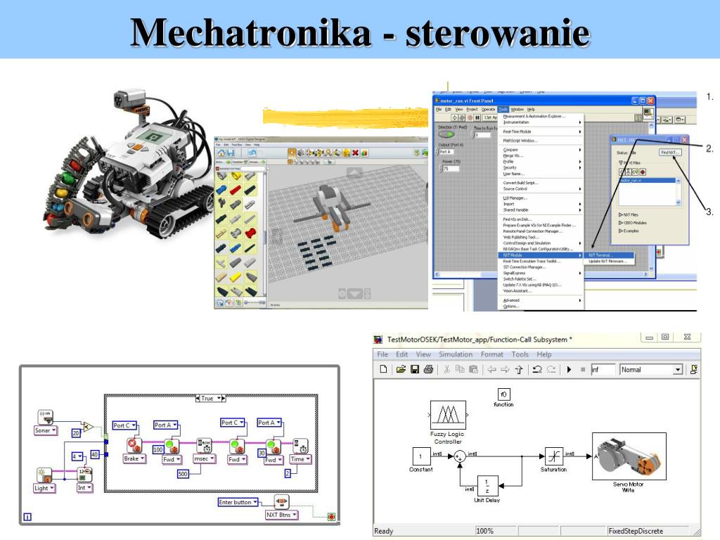 PPT - MECHATRONIKA Profile dyplomowania Konstrukcje Mechatroniczne ...