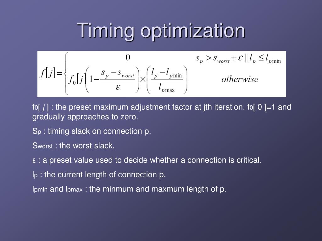 Ppt Timing Driven Placement For Heterogeneous Fpga Powerpoint Presentation Id3352334