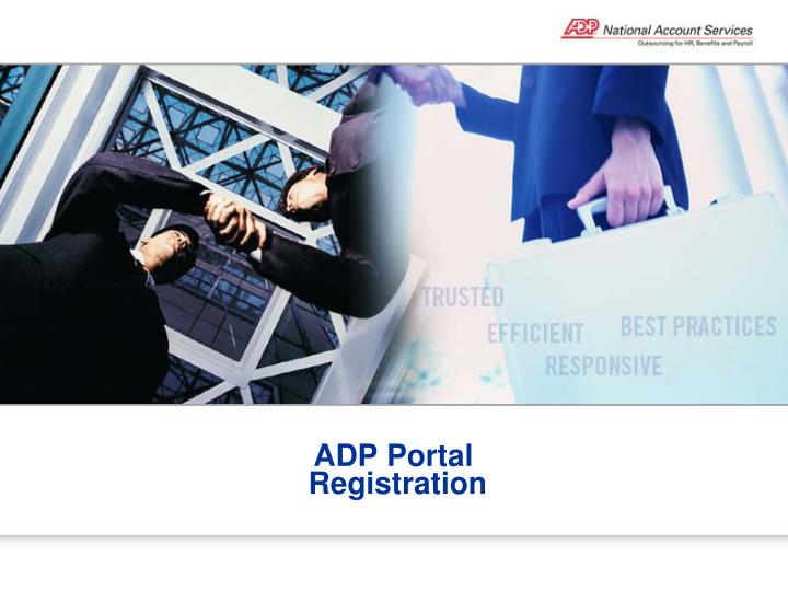 PPT - ADP Portal Registration PowerPoint Presentation, free download ...