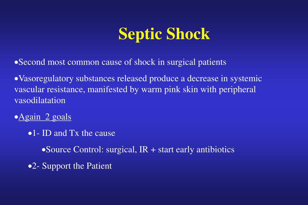 PPT - Hypotension, Shock, Hemorrhage and IV Fluid Resuscitation Ziad ...