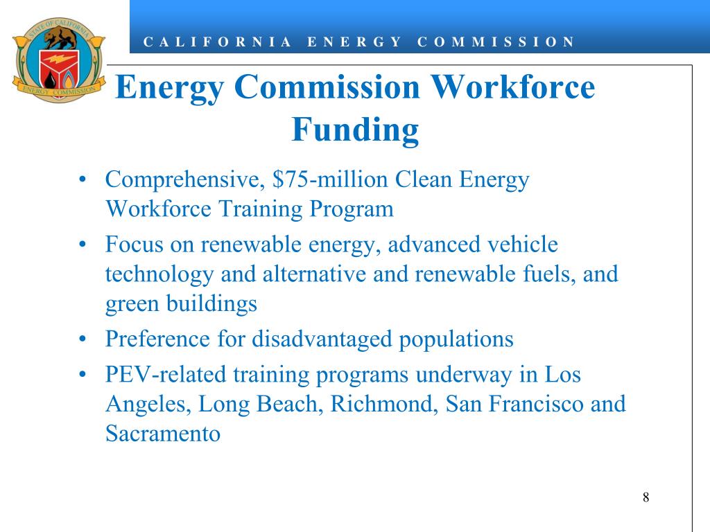 PPT - California Energy Commission Electric Vehicle Activities Pat ...