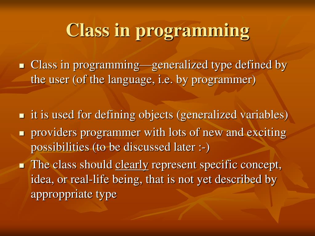 Ppt Paradigm Of The Object Oriented Programming Class Object Powerpoint Presentation Id