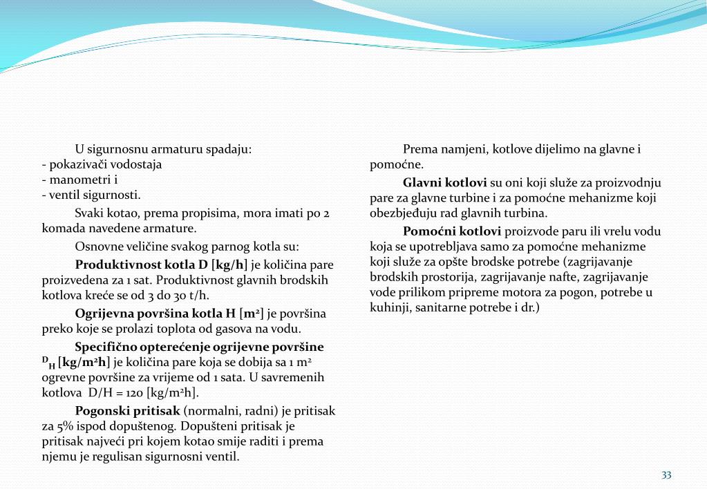 PPT - POMORSKI FAKULTET BAR TERMODINAMIKA (za BM) PowerPoint ...