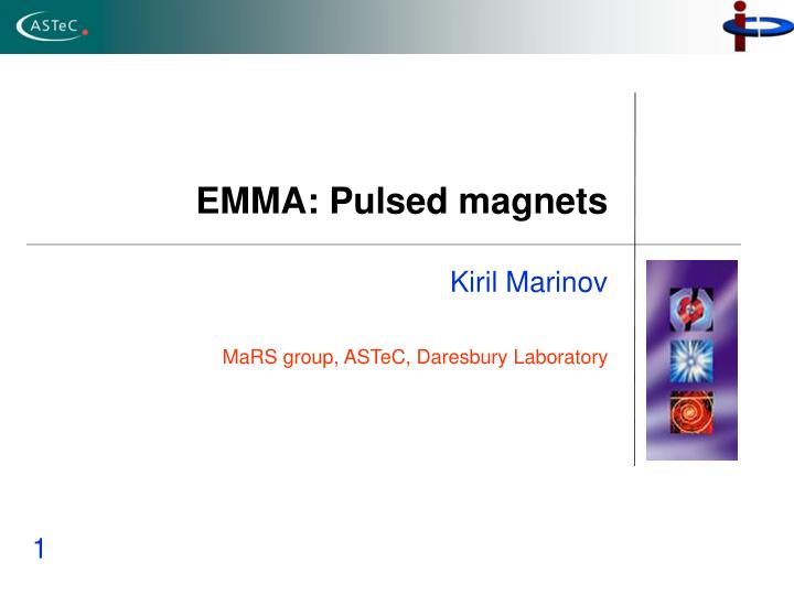 PPT - EMMA: Pulsed magnets PowerPoint Presentation, free download - ID ...