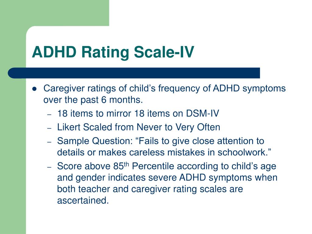 PPT - Is Caregiver Depression Associated with Children’s ADHD Symptoms ...