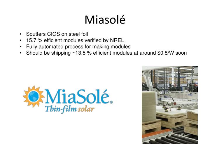 PPT - An Overview of Solar Cell Technology PowerPoint Presentation - ID ...