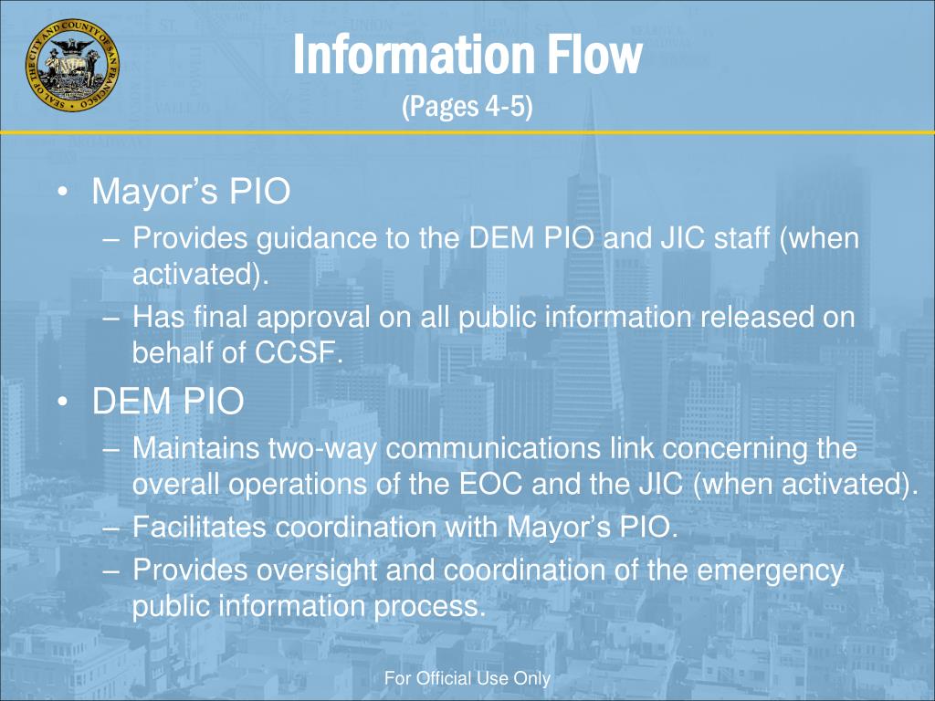 PPT - City and County of San Francisco ESF #15 Annex: Joint Information ...