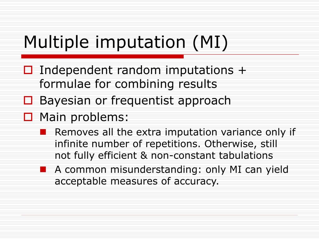 PPT - Prediction and Imputation in ISEE PowerPoint Presentation, free ... PPT - Prediction and Imputation in ISEE PowerPoint Presentation, free ...