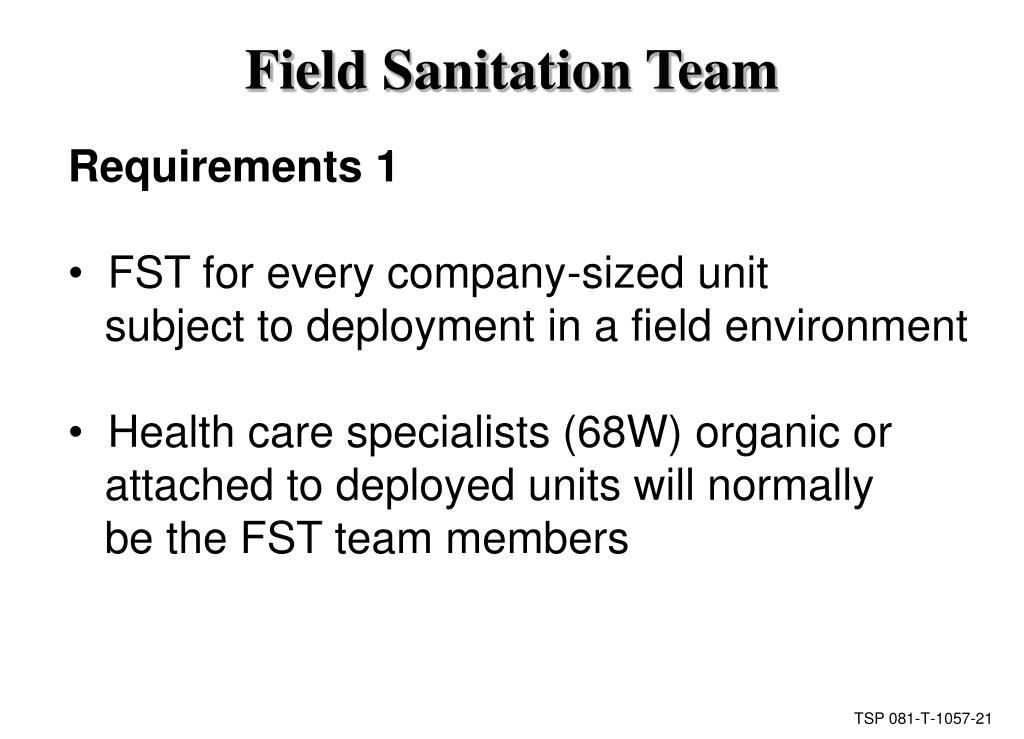 PPT - Supervise Compliance with Preventive Medicine Measures (PMM ...