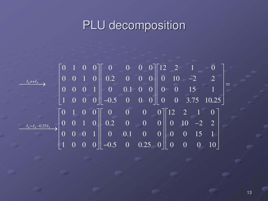 PPT - אלגברה ליניארית 1 PowerPoint Presentation, free download - ID:3355578