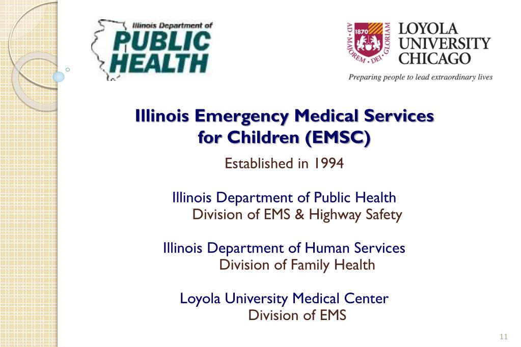 PPT - Emergency Medical Services for Children (EMSC) Overview National ...
