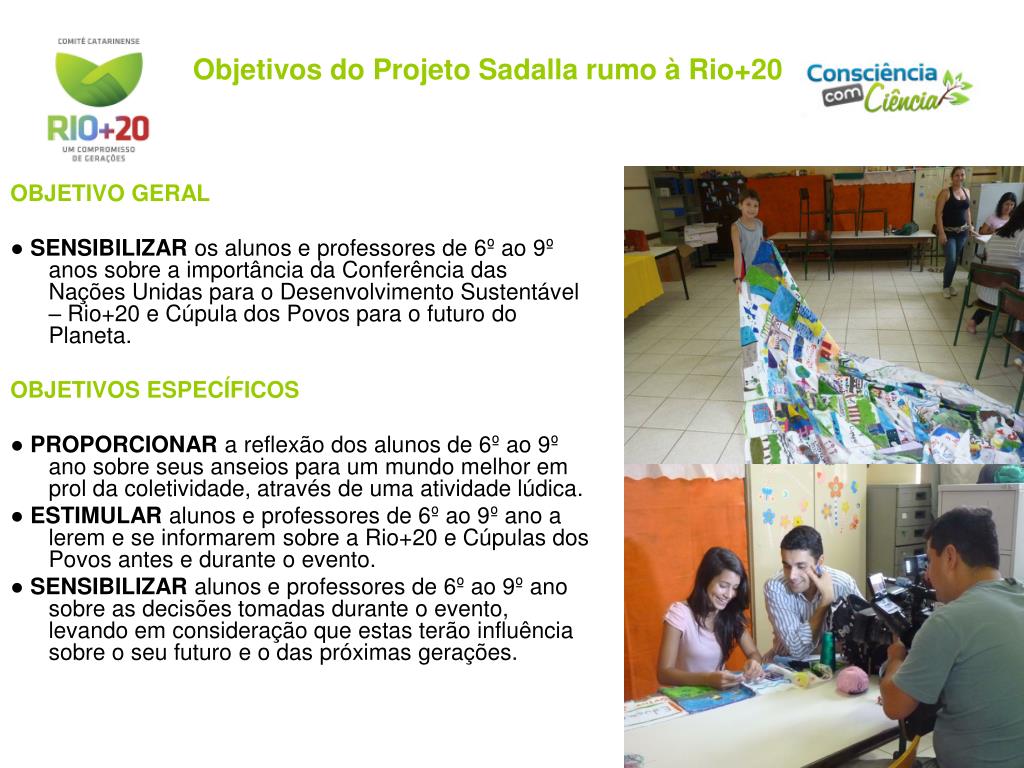 PPT - Escola Municipal Dr. Sadalla Amin Ghanem Apresenta: Projeto ...