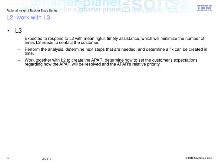 PPT - L3 Support Process PowerPoint Presentation - ID:3355894