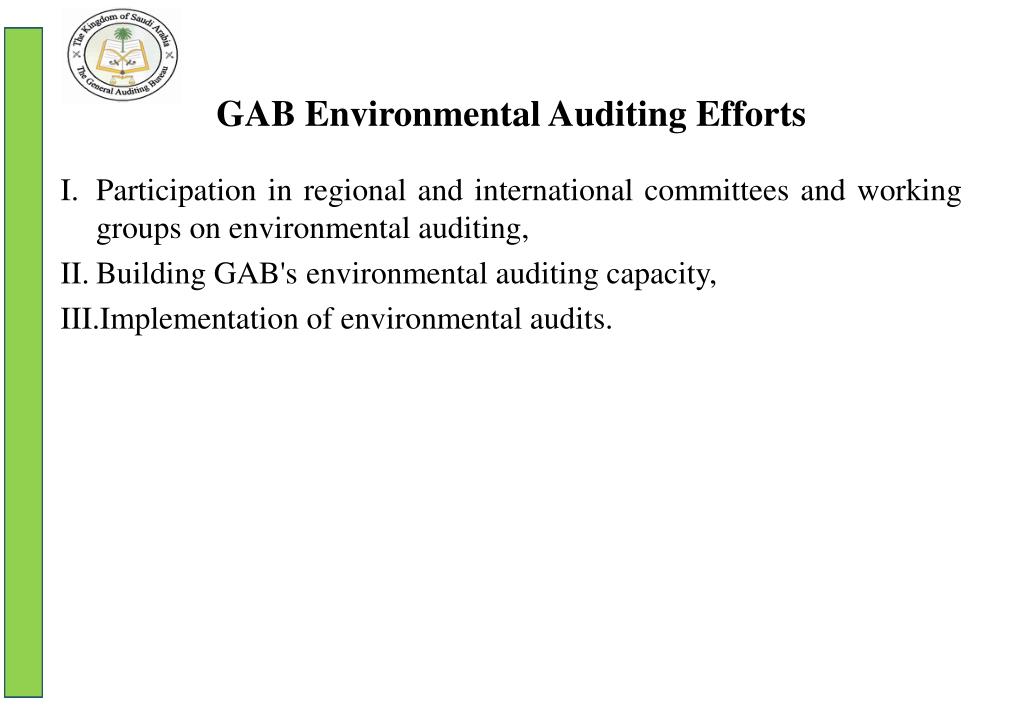 PPT - Kingdom of Saudi Arabia General Auditing Bureau PowerPoint ...