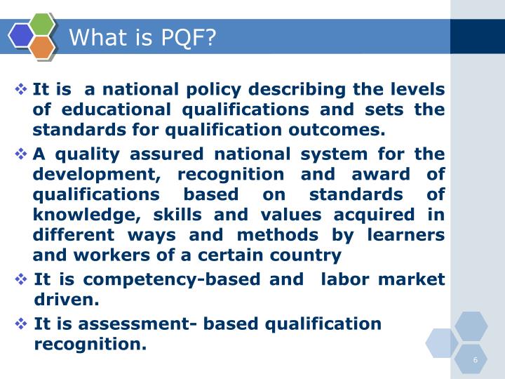 PPT - Philippine Qualifications Framework (PQF) PowerPoint Presentation ...