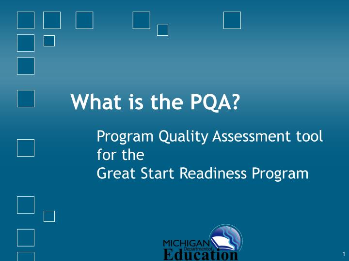 PPT - What is the PQA? PowerPoint Presentation, free download - ID:3356588