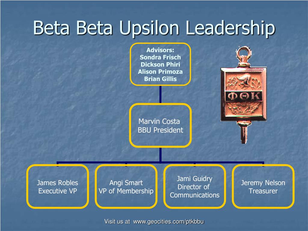 PPT - Welcome to Beta Beta Upsilon Phi Theta Kappa International Honor ...