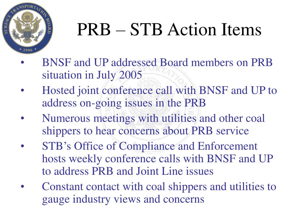 PPT - National Coal Transportation Association Annual Meeting and ...