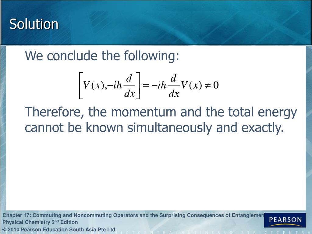 PPT - Physical Chemistry 2 nd Edition PowerPoint Presentation, free ...