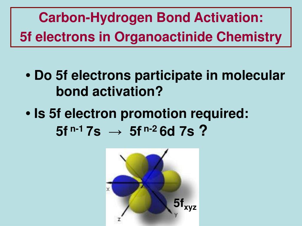 PPT - 5f-element chemistry revealed by actinide ions in the gas phase ...