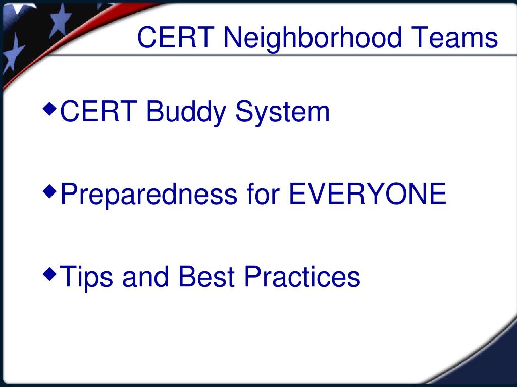 PPT - CERT Conference March 6, 2014 Kathryn A. Gerk, Richmond Fire CERT and PowerPoint ...