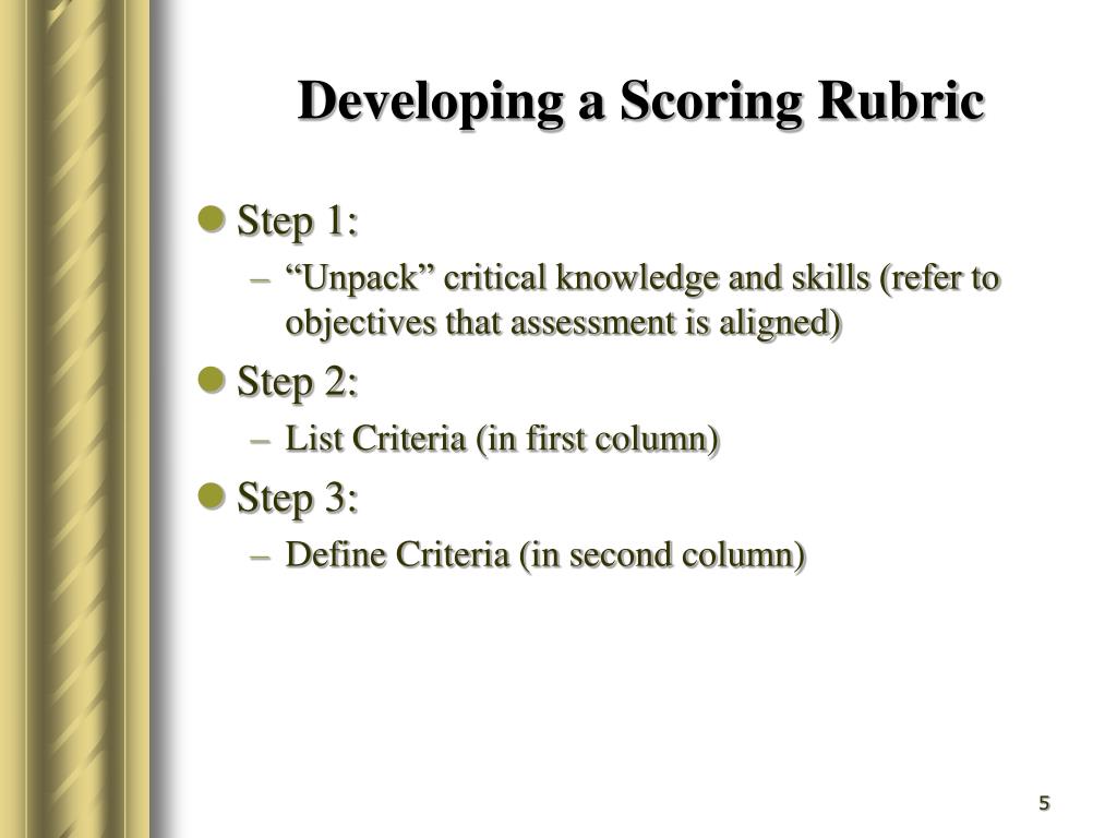 PPT - Creating Effective Rubrics Using Online Tools LearnIt Conference ... PPT - Creating Effective Rubrics Using Online Tools LearnIt Conference ...