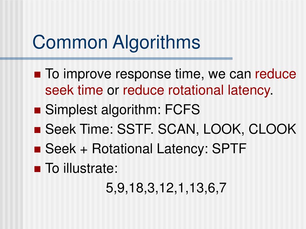Ppt Scheduling Algorithms In Modern Disk Drives Powerpoint Presentation Id3358525