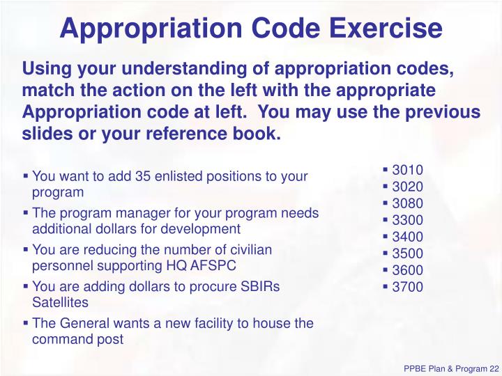 PPT - Planning, Programming, Budgeting & Execution Process (PPBE ...