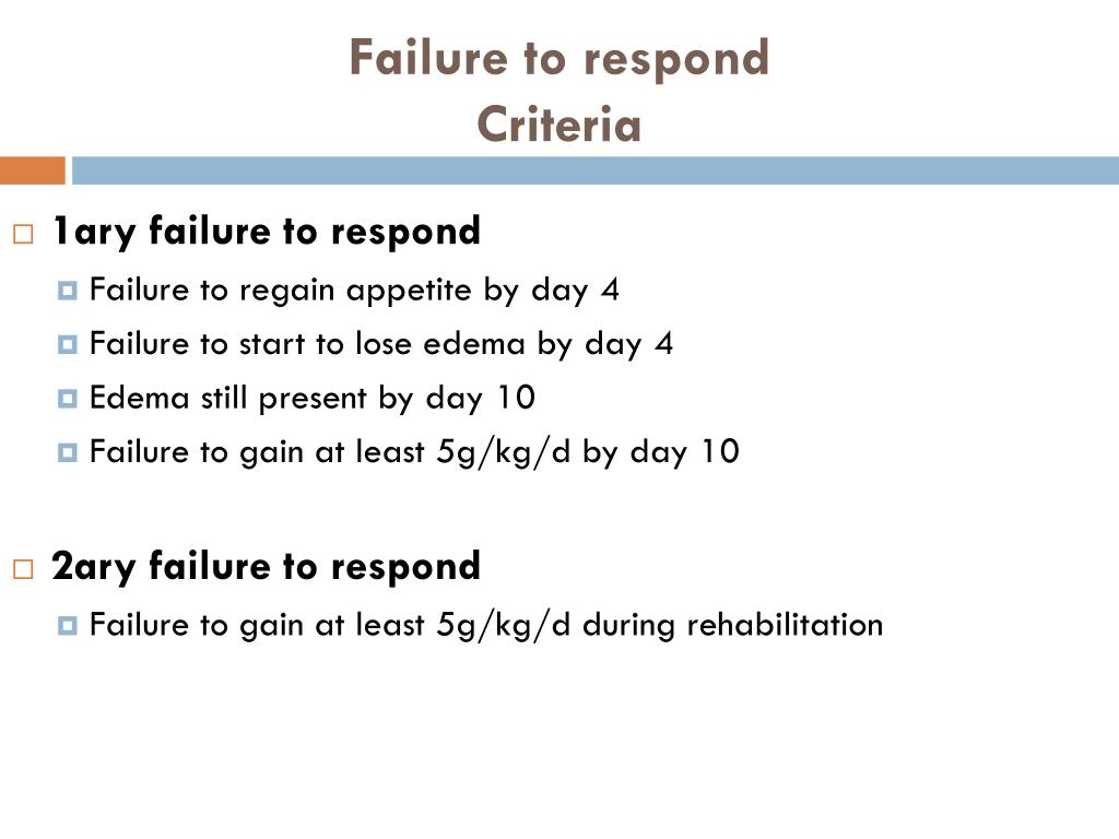PPT - Treatment & Management of severe acute (Protein-Energy ...