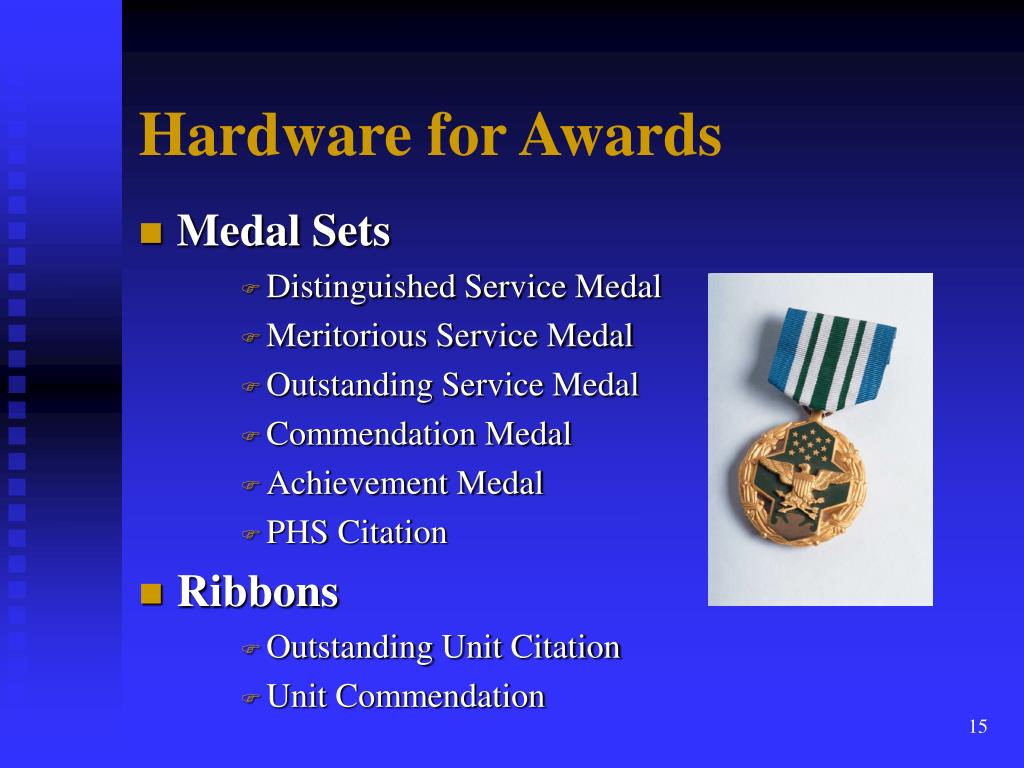 PPT - PHS Commissioned Corps “Commissioned Corps Awards” PowerPoint ...