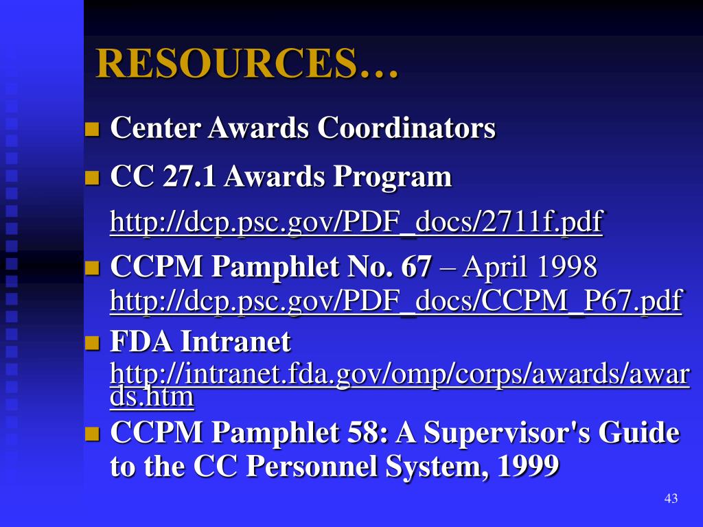 PPT - PHS Commissioned Corps “Commissioned Corps Awards” PowerPoint ...