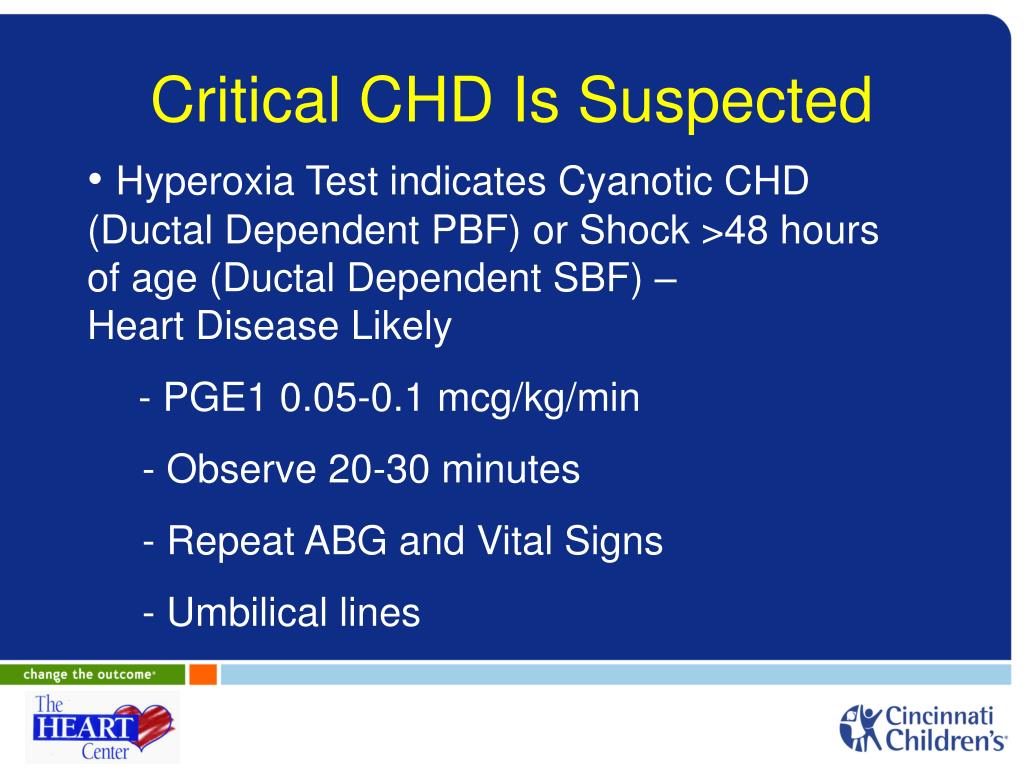 PPT - Critical Congenital Heart Disease in the Newborn: Anatomy ...
