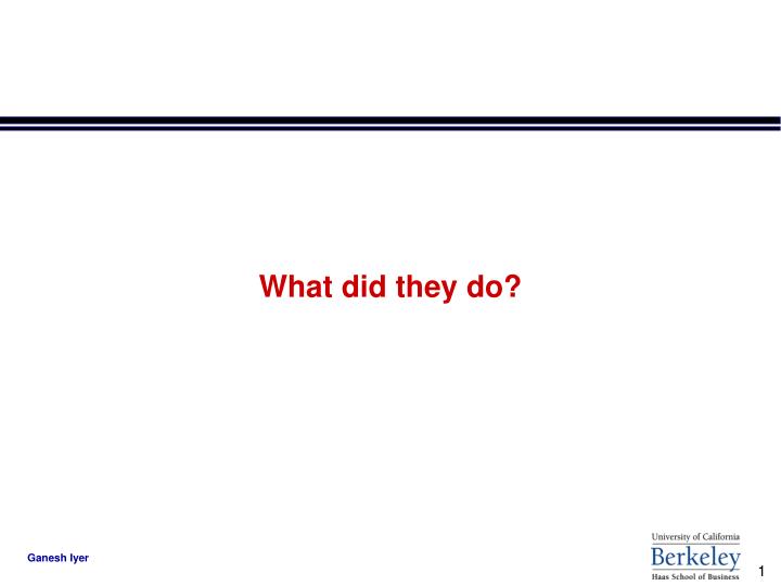 PPT - What did they do? PowerPoint Presentation, free download - ID:3359086