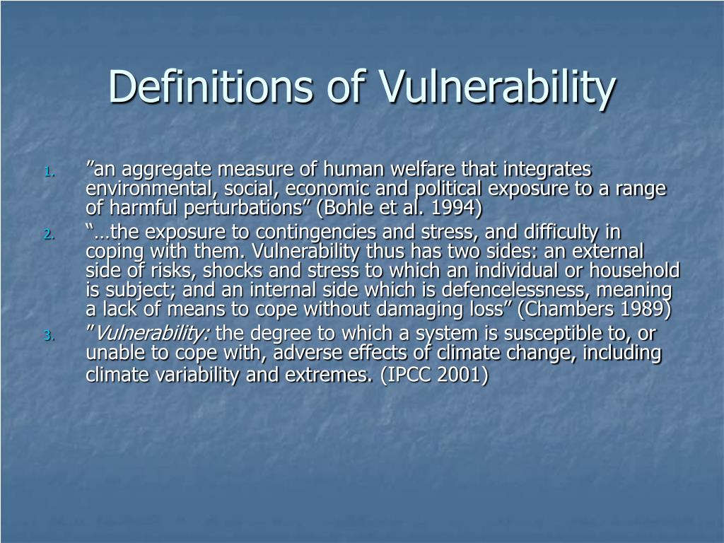 PPT - 1. Measuring Vulnerability PowerPoint Presentation, free download ... PPT - 1. Measuring Vulnerability PowerPoint Presentation, free download ...