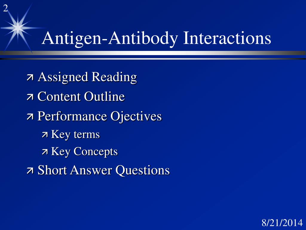 PPT - Antigen - Antibody Interactions Precipitin Reactions PowerPoint ...