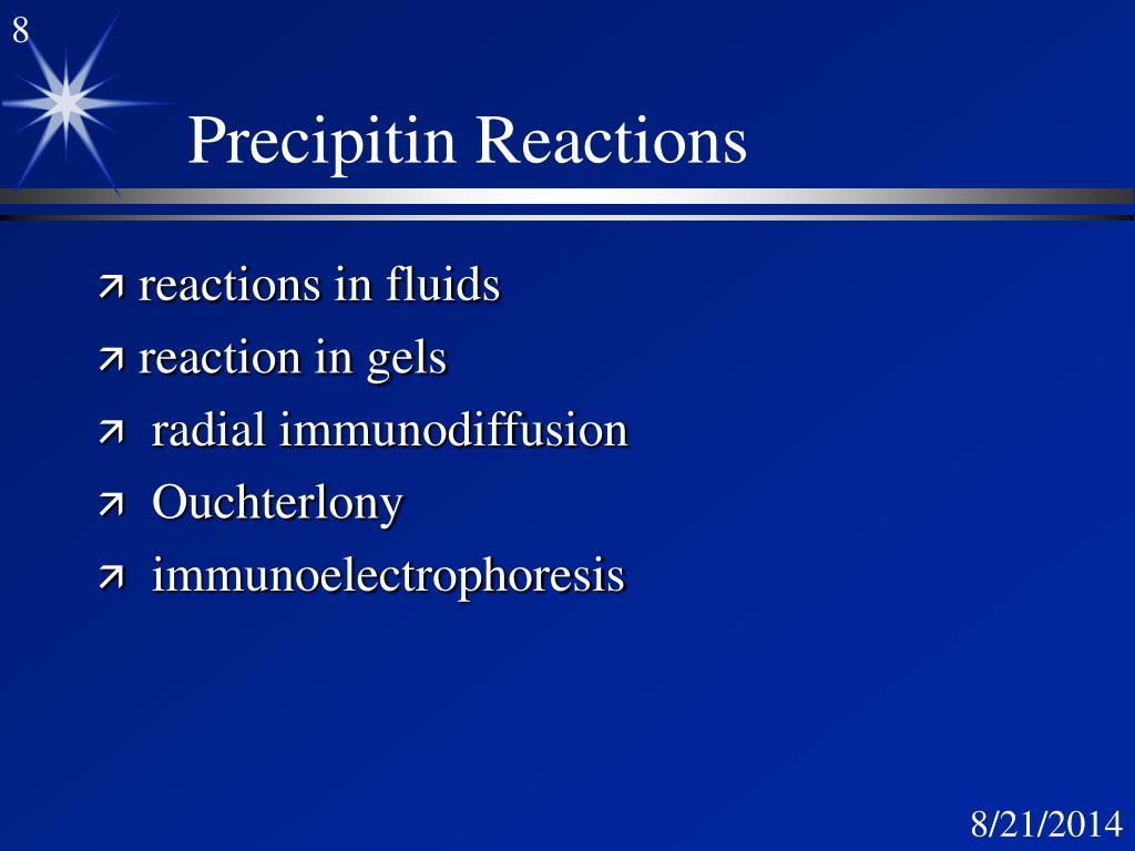PPT - Antigen - Antibody Interactions Precipitin Reactions PowerPoint ...