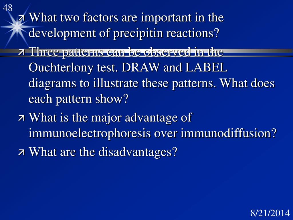 PPT - Antigen - Antibody Interactions Precipitin Reactions PowerPoint ...