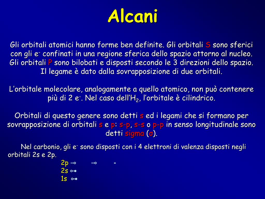 PPT - Alcani, alcheni, alchini, cicloalcani e composti aromatici ...