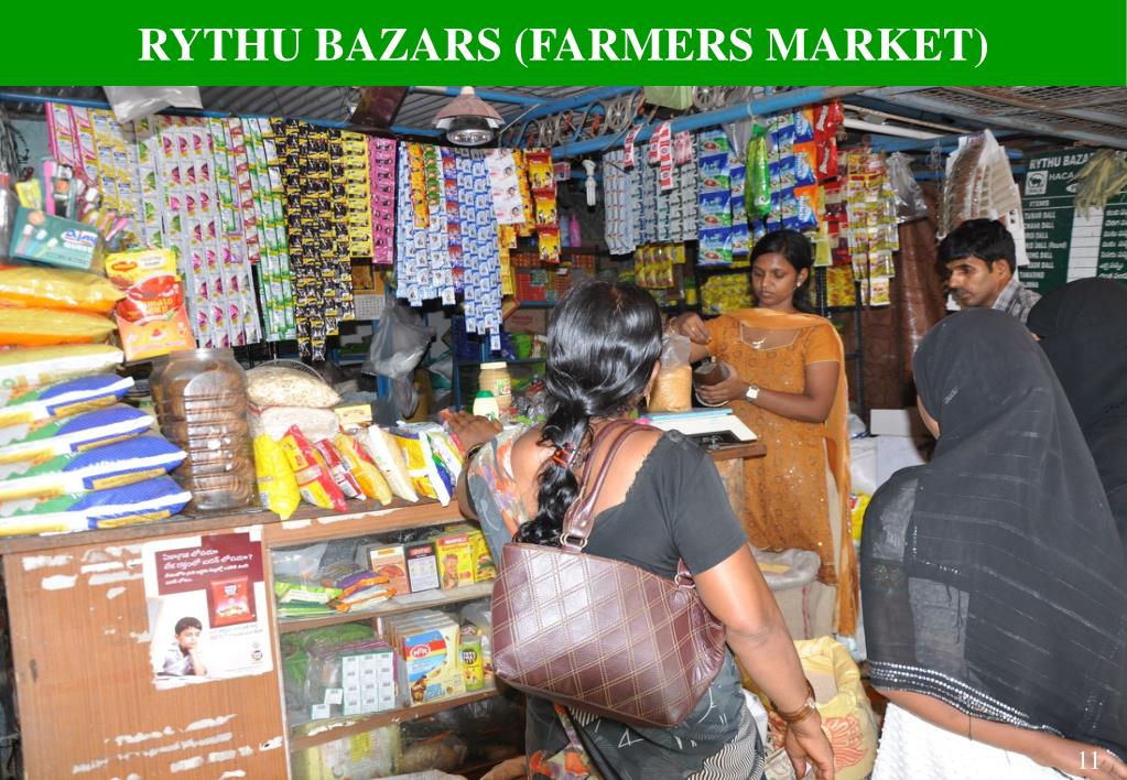 PPT - RYTHU BAZARS (Farmers Markets) PowerPoint Presentation, free ...