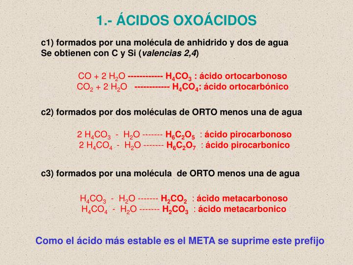 PPT - FORMULACIÓN DE QUÍMICA INORGÁNICA PowerPoint Presentation - ID ...