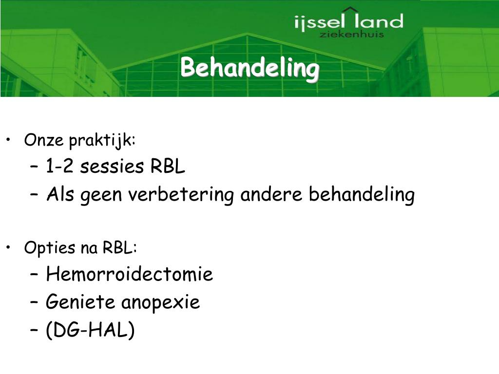 PPT - Hemorroiden: behandeling door chirurg PowerPoint Presentation ...