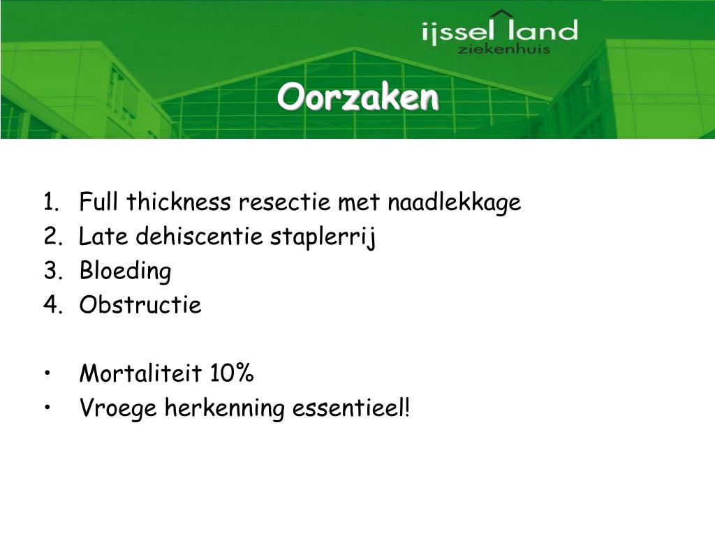 PPT - Hemorroiden: behandeling door chirurg PowerPoint Presentation ...