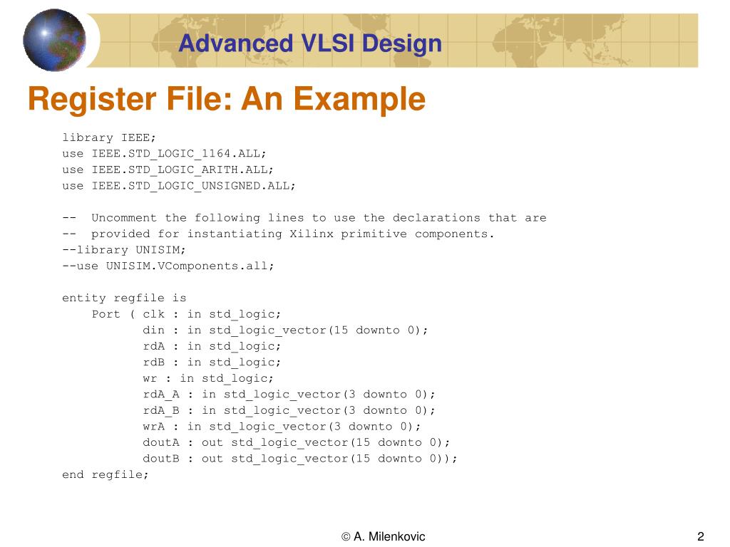 PPT - Register File: An Example PowerPoint Presentation, free download ...