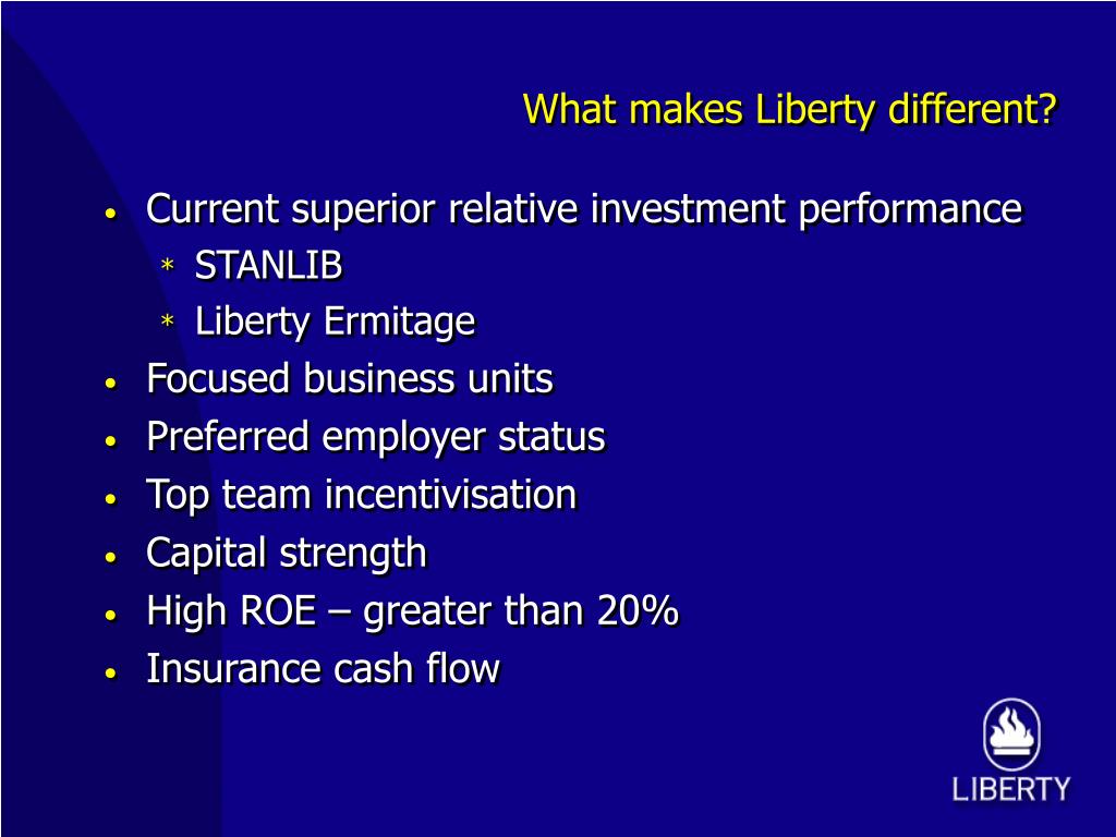 PPT - Liberty Group Limited International Presentation October 200 2 ...