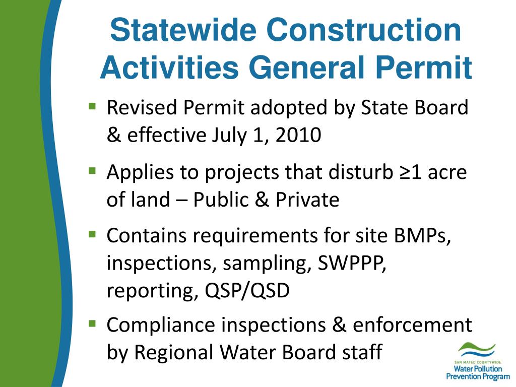 PPT - Construction Site Stormwater Compliance Presentation for CALBIG ...
